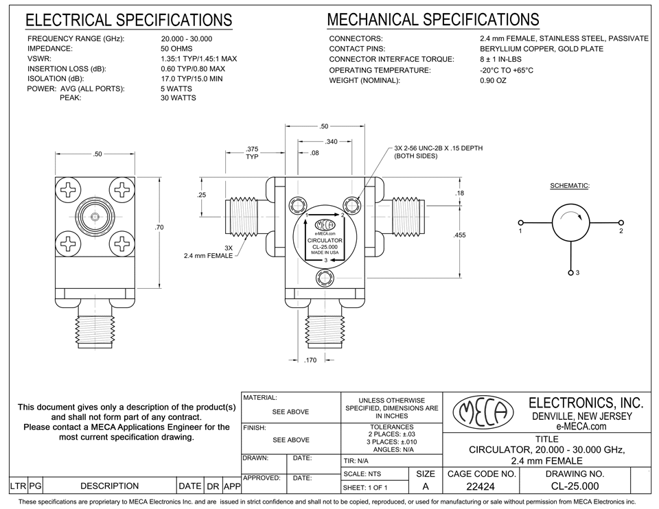 MECA Electronic Online Service Center — RF Parts On Demand